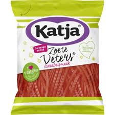 Katja gummies Strawberry Laces 125gr – Vegan Market HK